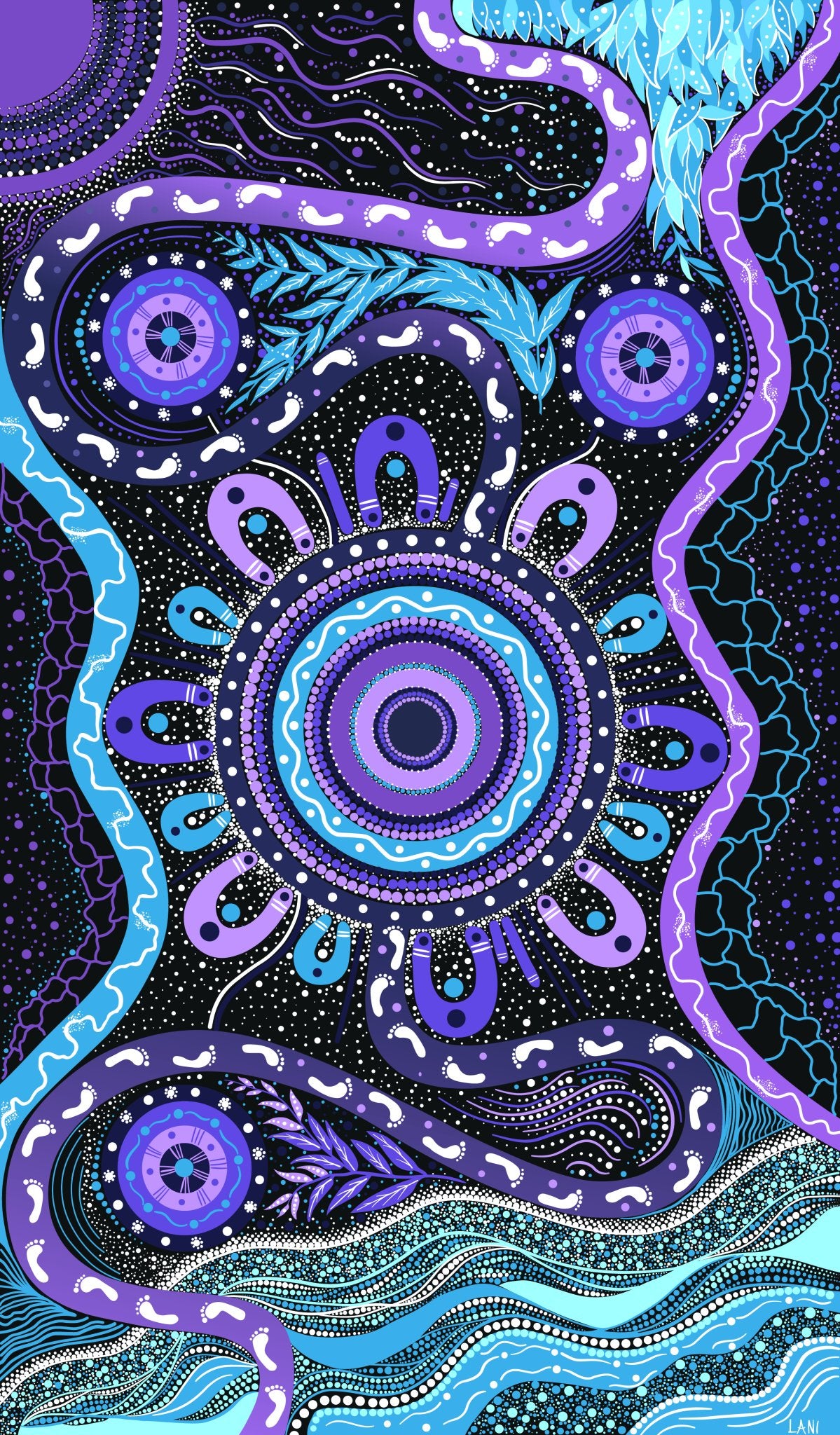 AEMO - Reconciliation Action Plan – Aboriginal Art by Lani