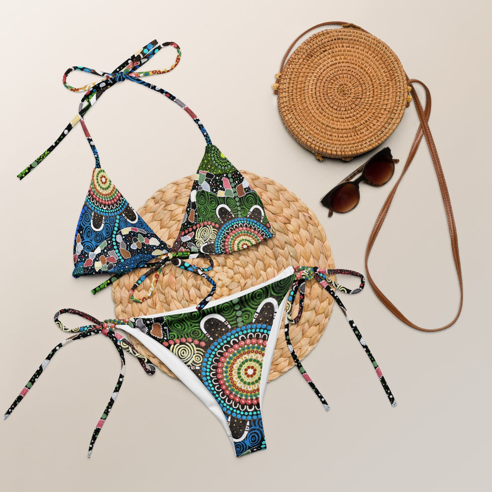 Aboriginal Clothing - NAIDOC Gari Yala Collection Bikini Set ...